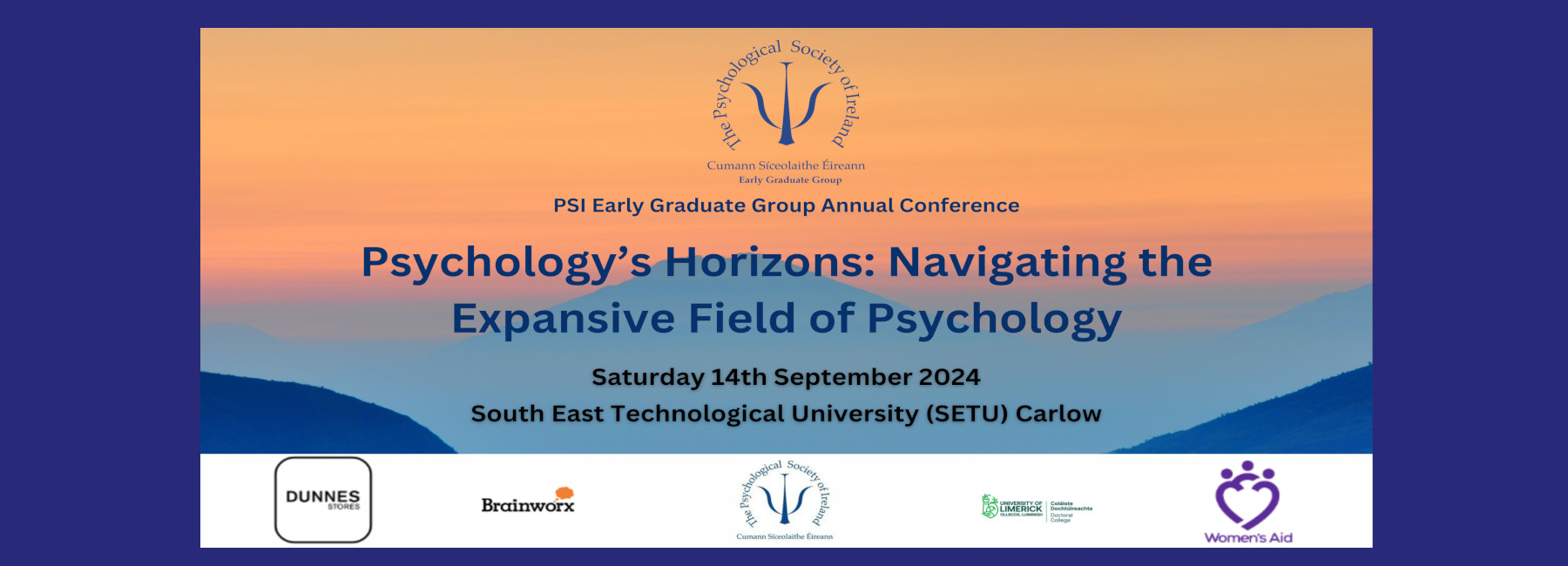Brainworx Sponsors PSI Early Graduate Group Annual Conference 2024 ...